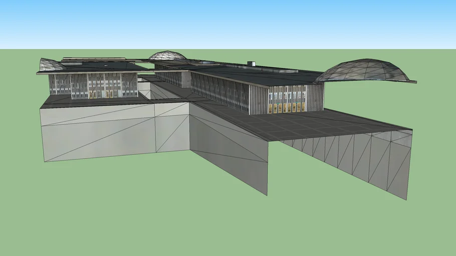 Academic Podium Building 01 | 3D Warehouse