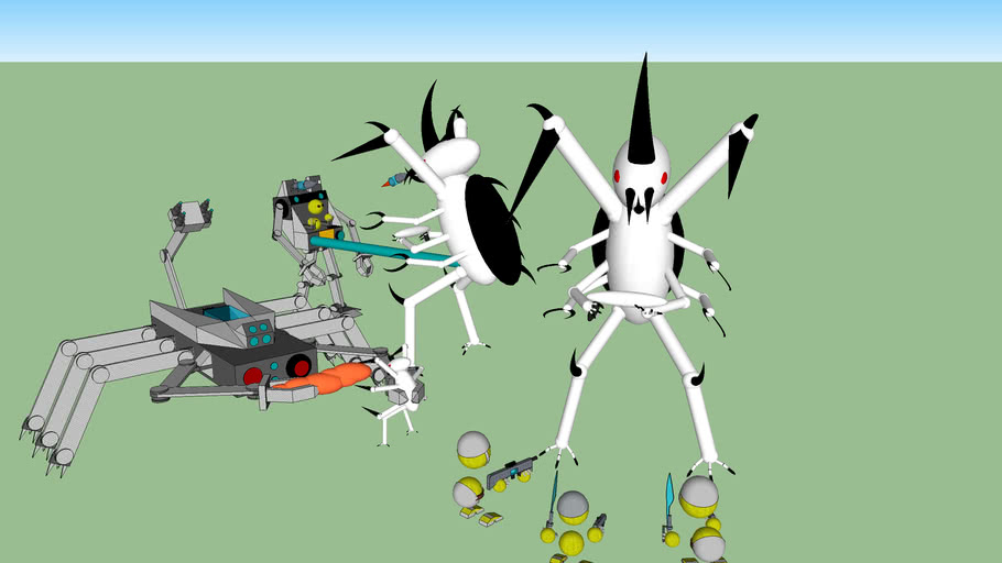 ballmen VS draculons (2) | 3D Warehouse