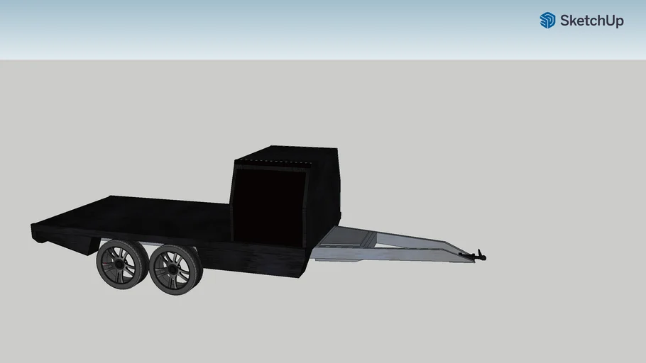 Patek Flatbed Trailer | 3D Warehouse