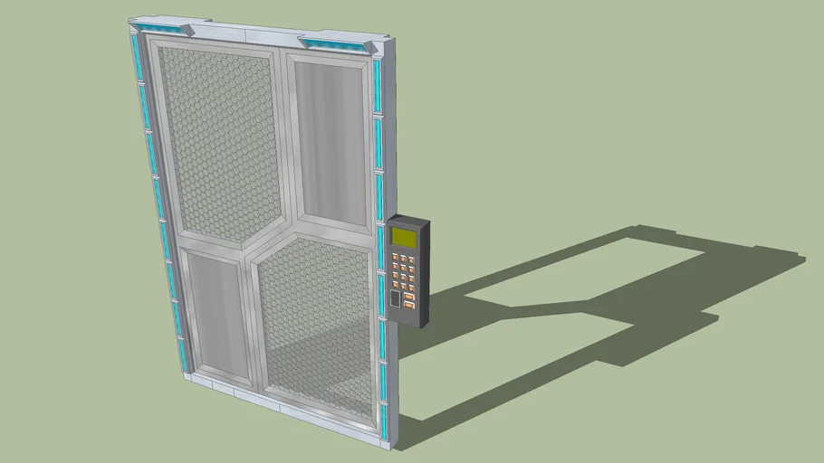 Futuristic Door | 3D Warehouse