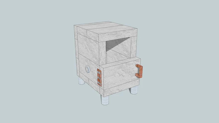 Small Fire Brick Forge | 3D Warehouse