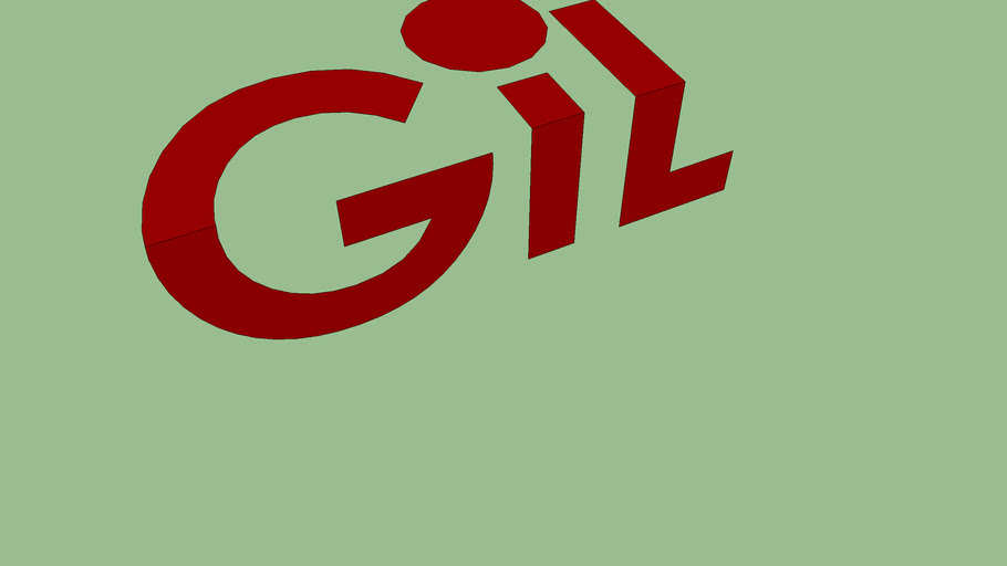 GiL letras de cuarto GiL | 3D Warehouse