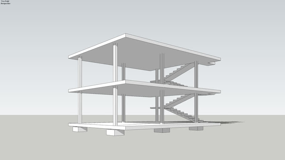 Dom-Ino House | 3D Warehouse