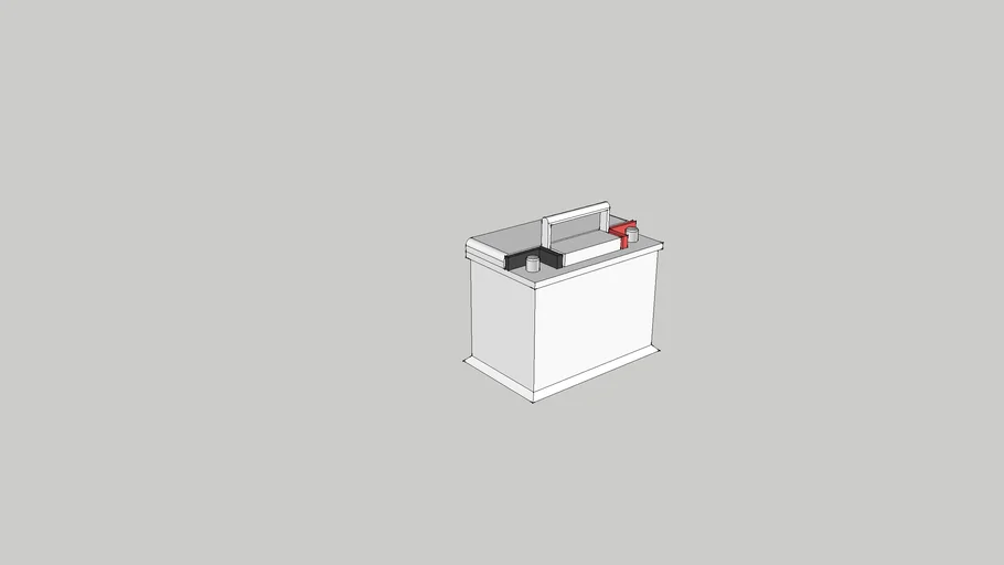 Car Battery | 3D Warehouse