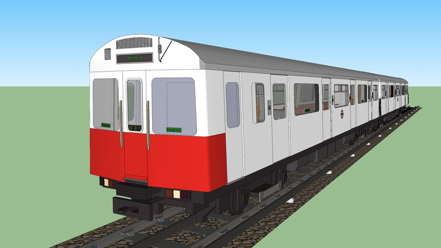 London Underground D Stock Train | 3D Warehouse