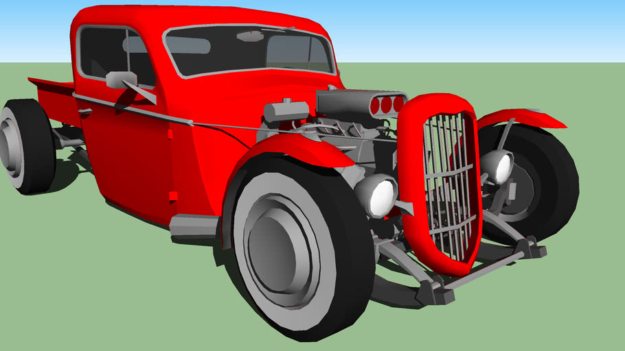 Mafia II: Shubert Hot Rod Pickup | 3D Warehouse