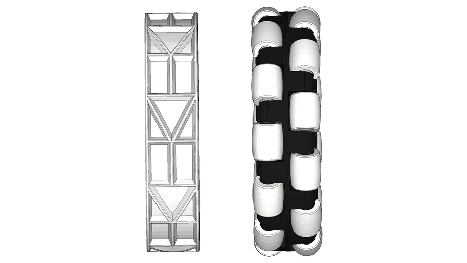 Vex V5 Roller Wheel + Standard Wheel | 3D Warehouse