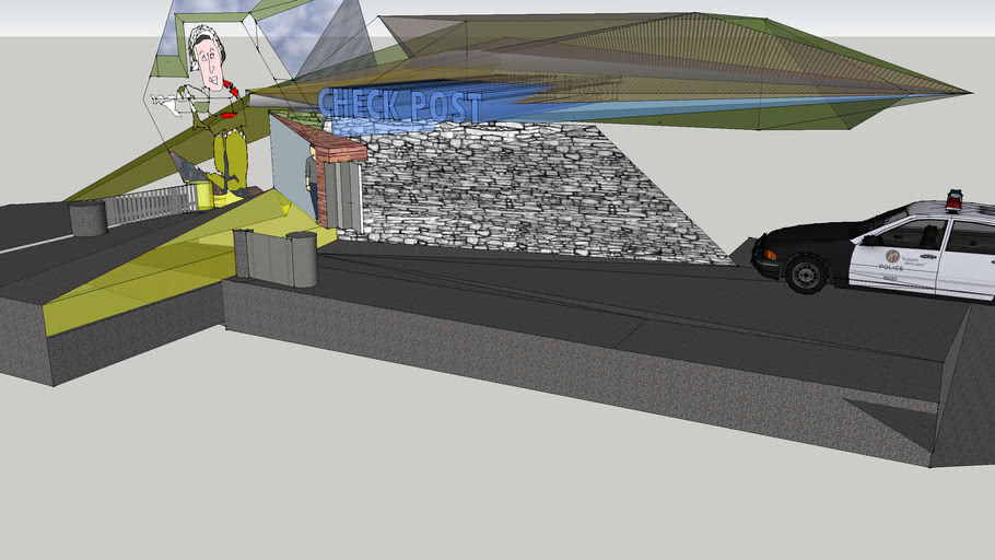 check post | 3D Warehouse