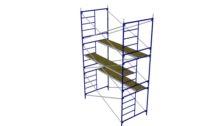 Freestanding scaffold system | 3D Warehouse