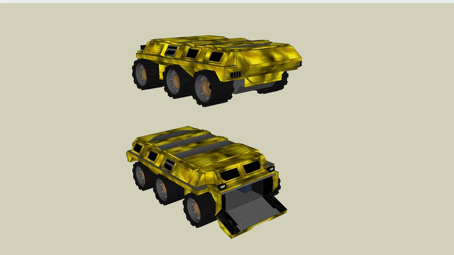 GDI Amphibious APC UPDATED | 3D Warehouse