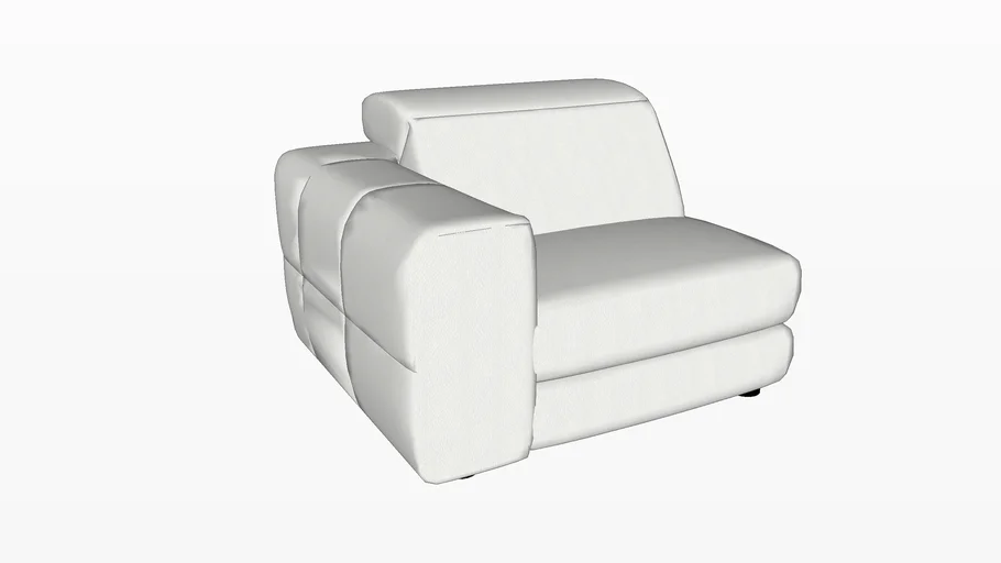 Natuzzi Brio Sofa 2761 272 | 3D Warehouse