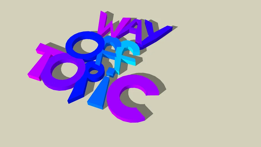 Way off topic | 3D Warehouse