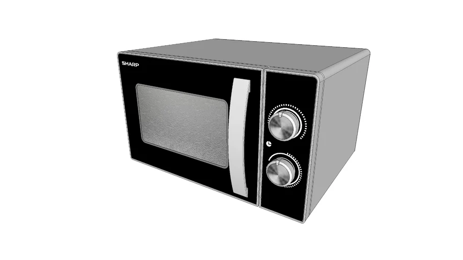 Microwave - Oven - Kitchen- Appliances | 3D Warehouse
