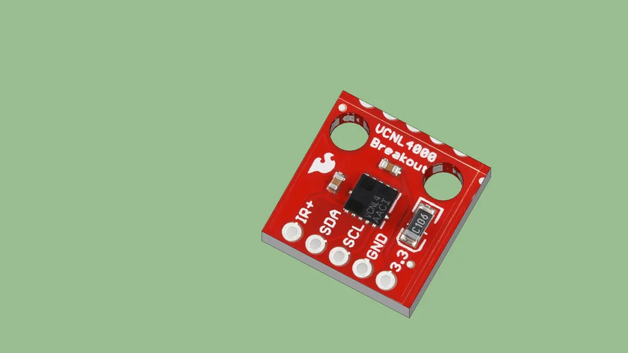 Sparkfun Infrared Proximity Breakout VCNL4000 | 3D Warehouse