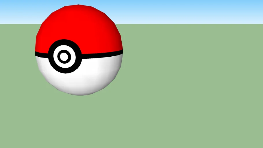 pokemon ball | 3D Warehouse