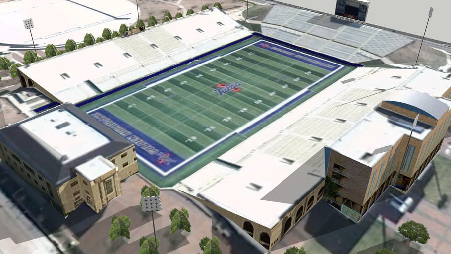 Skelly Field at H. A. Chapman Stadium | 3D Warehouse