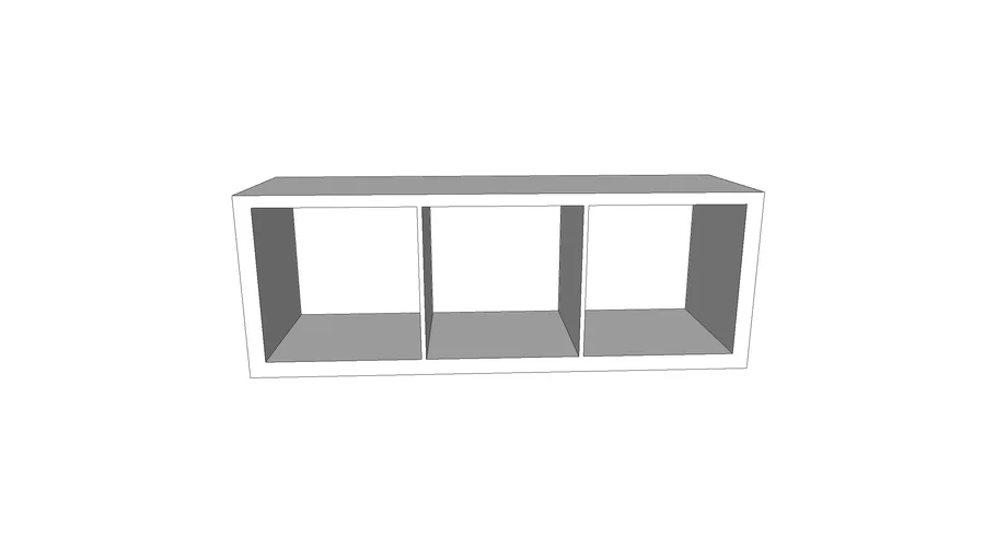 Mixxit 1x3 horizontal | 3D Warehouse