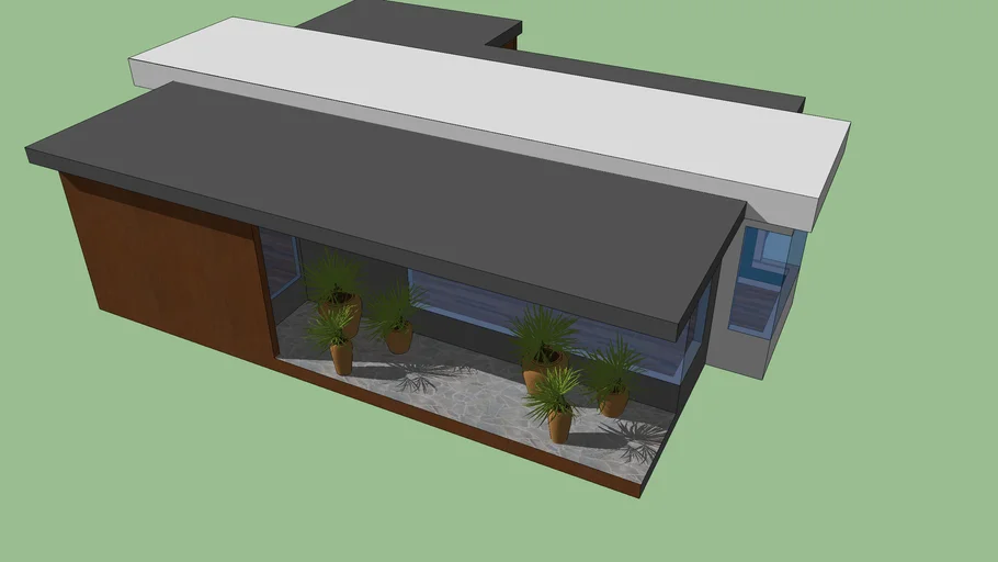 Small Modern Home | 3D Warehouse