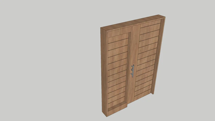 Modern door #2 | 3D Warehouse