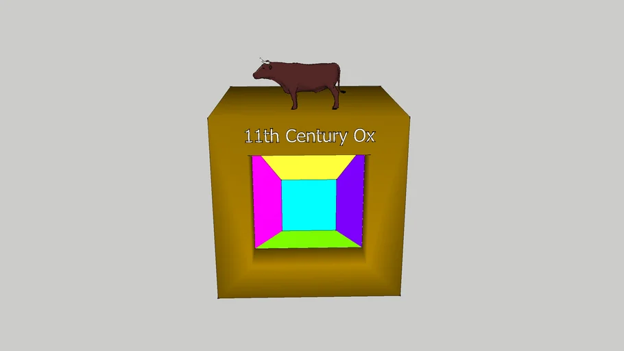 11th Century Ox | 3D Warehouse