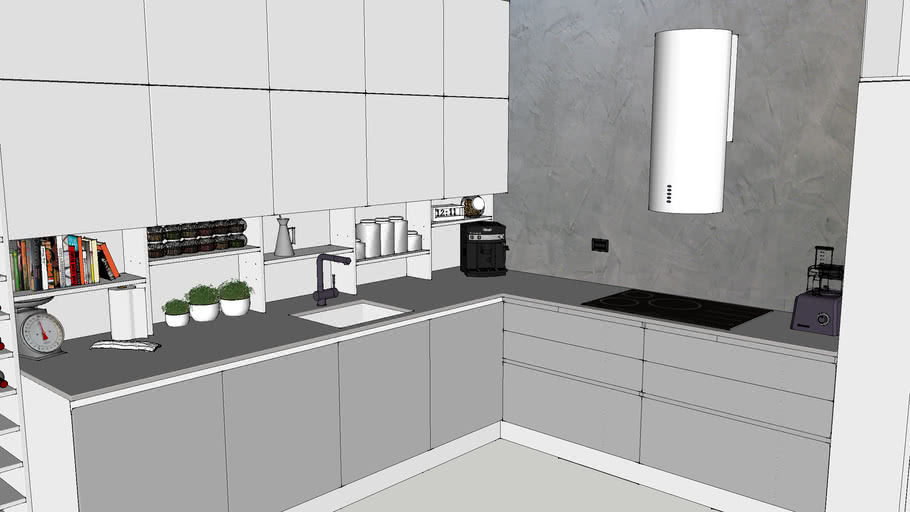Corner kitchen | 3D Warehouse