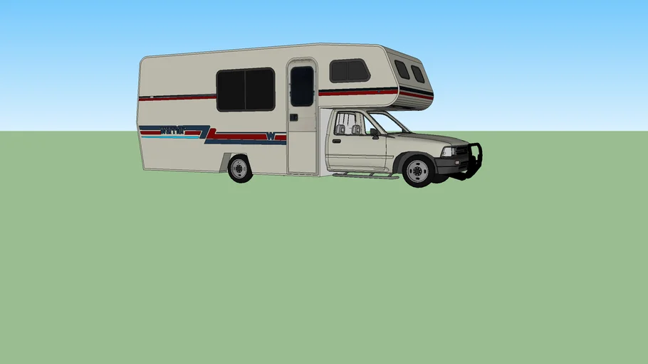 1991 Winnebago Warrior (Micro) (Class C) (motor home) RV | 3D Warehouse