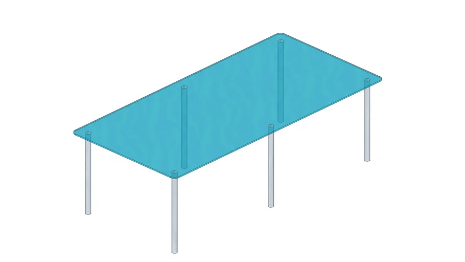 Glass Table | 3D Warehouse