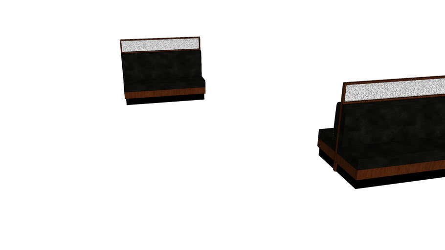 BOOTH SEATING | 3D Warehouse