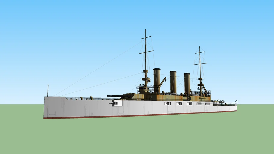 USS Ohio (BB-12) | 3D Warehouse