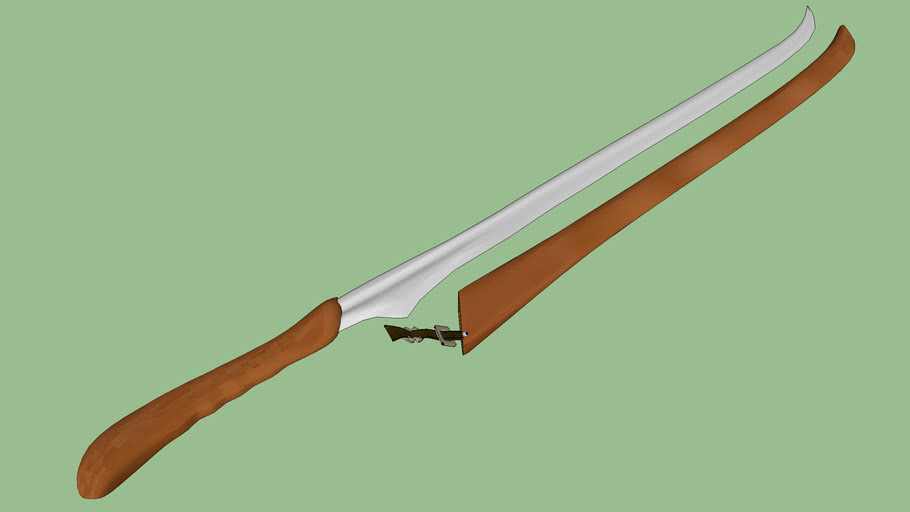 Curved Sword | 3D Warehouse