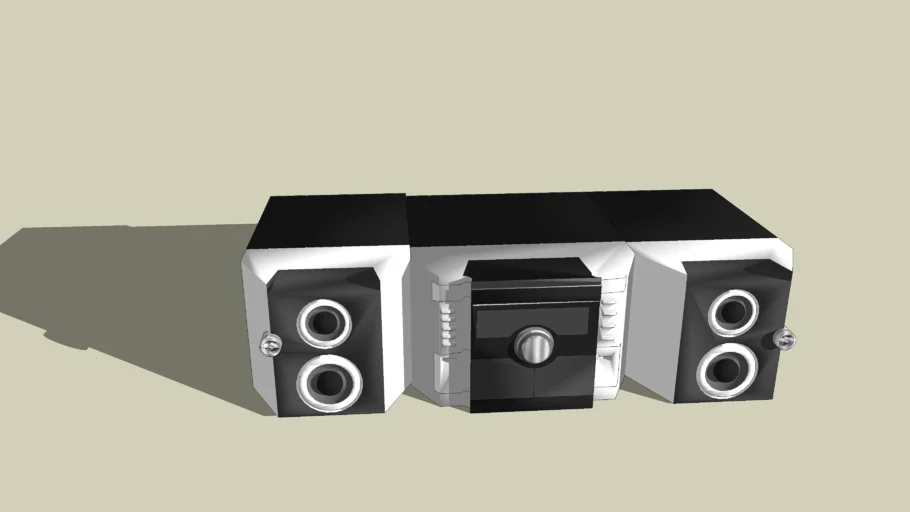 CD player | 3D Warehouse