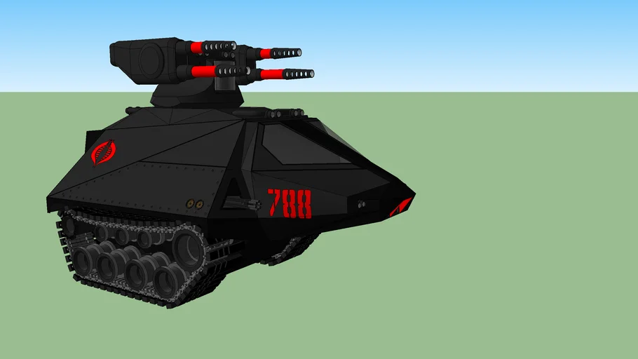 G.I. Joe Cobra HISS Tank (concept) | 3D Warehouse