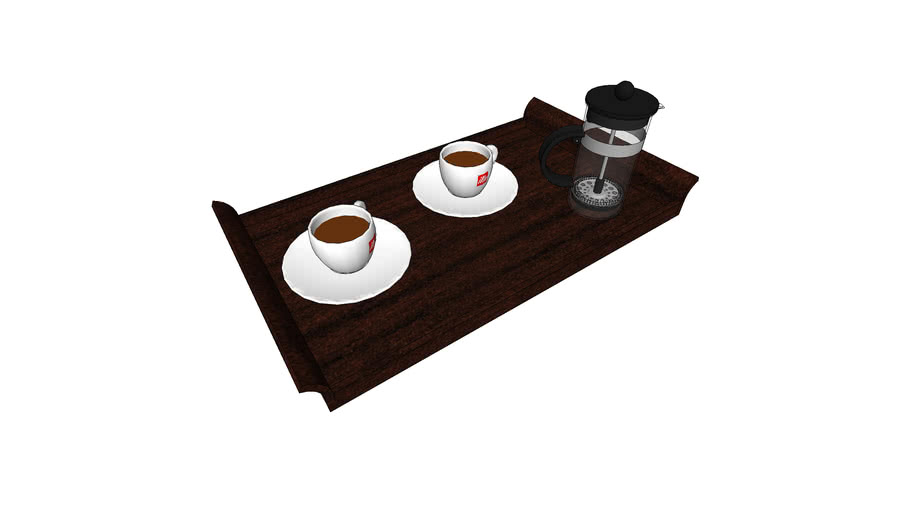 Coffee tray | 3D Warehouse