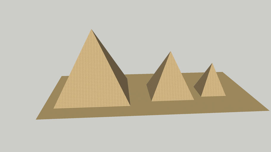 Pyramids | 3D Warehouse