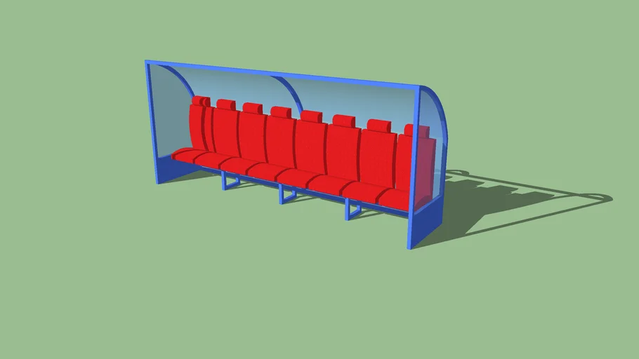 Soccer Coach Seating | 3D Warehouse