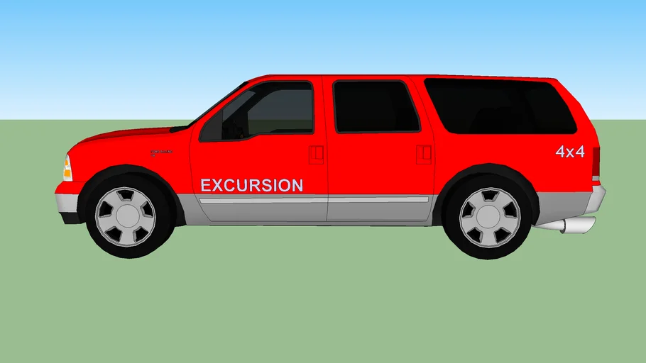 2004 Ford Excursion 4x4 SLT | 3D Warehouse