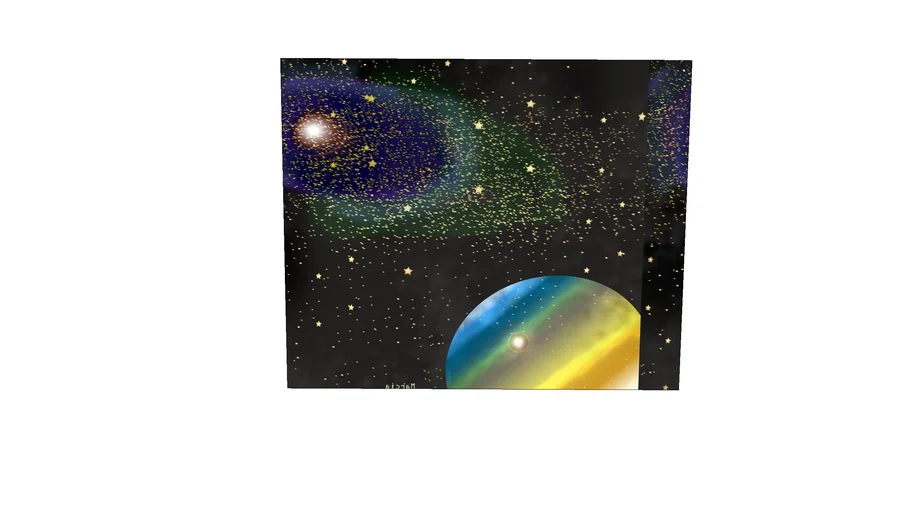 universe illustration | 3D Warehouse