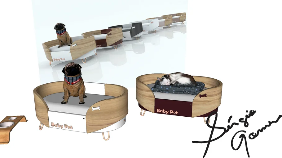 Cama Baby Pet | 3D Warehouse