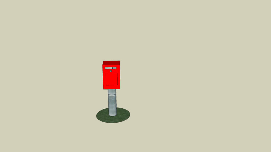 Post box | 3D Warehouse