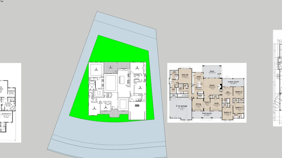 Floor plan 2D | 3D Warehouse