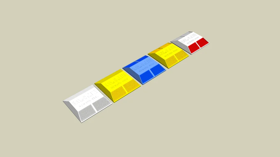 Road Reflector ray o lite regular | 3D Warehouse