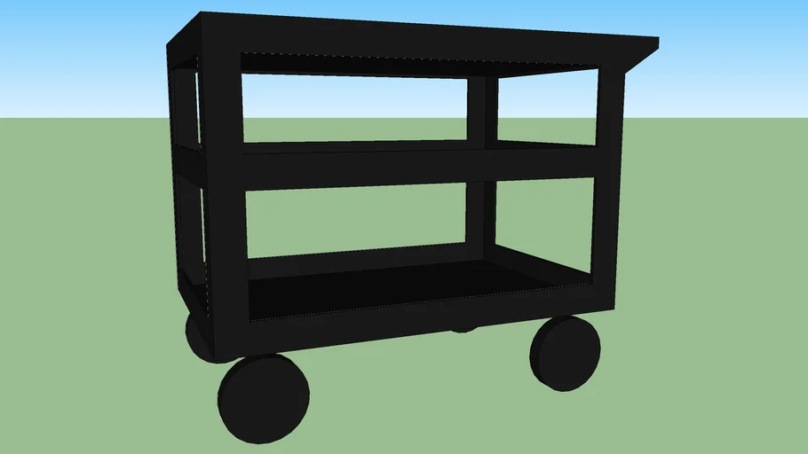 Kailey Stewart - Computer Cart | 3D Warehouse