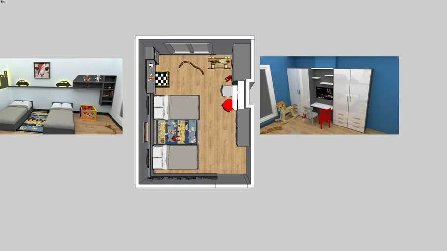 children's room | 3D Warehouse