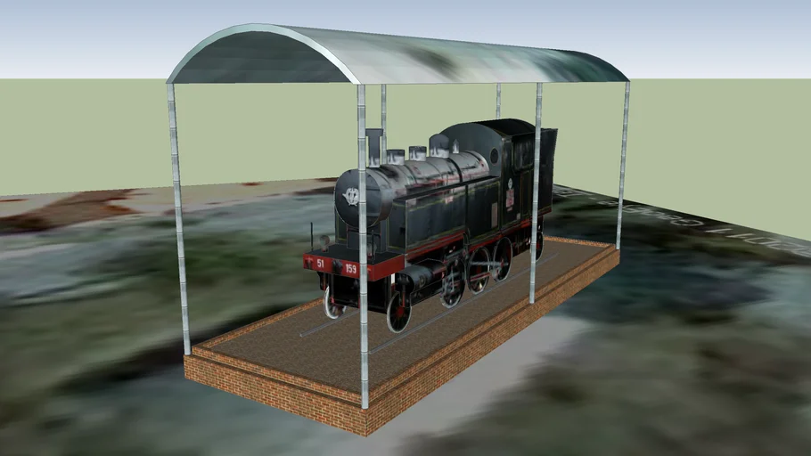 Steam train | 3D Warehouse