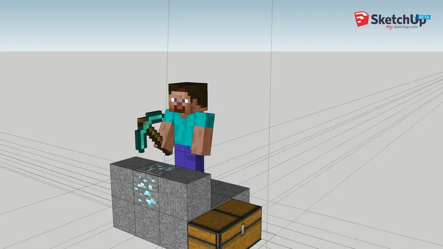 hucha minecraft claudia | 3D Warehouse