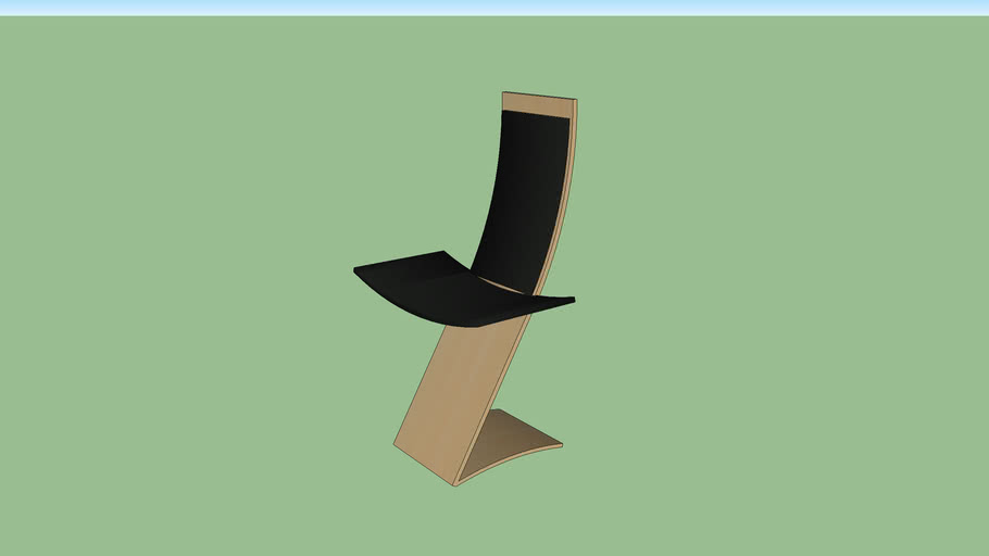 z chair - upholstered | 3D Warehouse