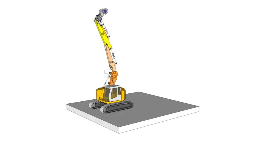 LIEBHERR R924 ERKAT | 3D Warehouse