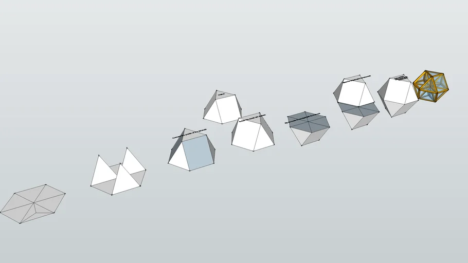 Creating the Vector Equilibrium (VE) or Cuboctahedron | 3D Warehouse