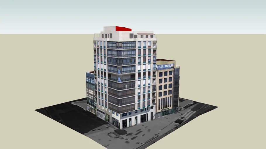 Edificio Santiago 31, Valldolid | 3D Warehouse