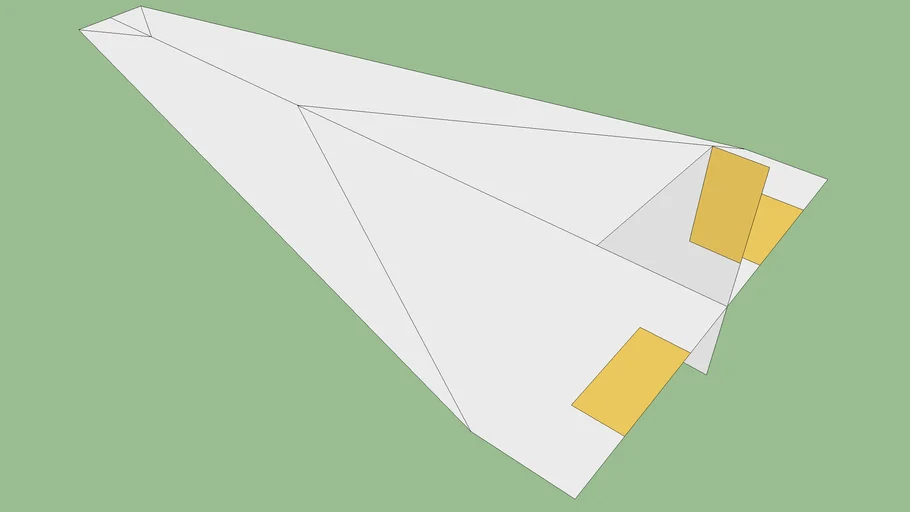 paper airplane | 3D Warehouse